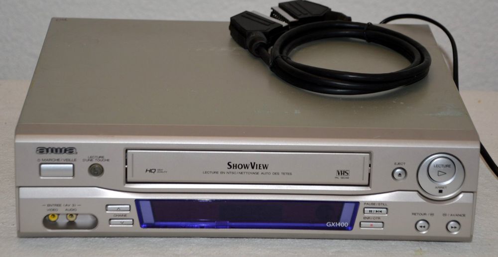 Videorecorder VHS Aiwa HV-GX1400LE magnétoscope | Acheter sur Ricardo