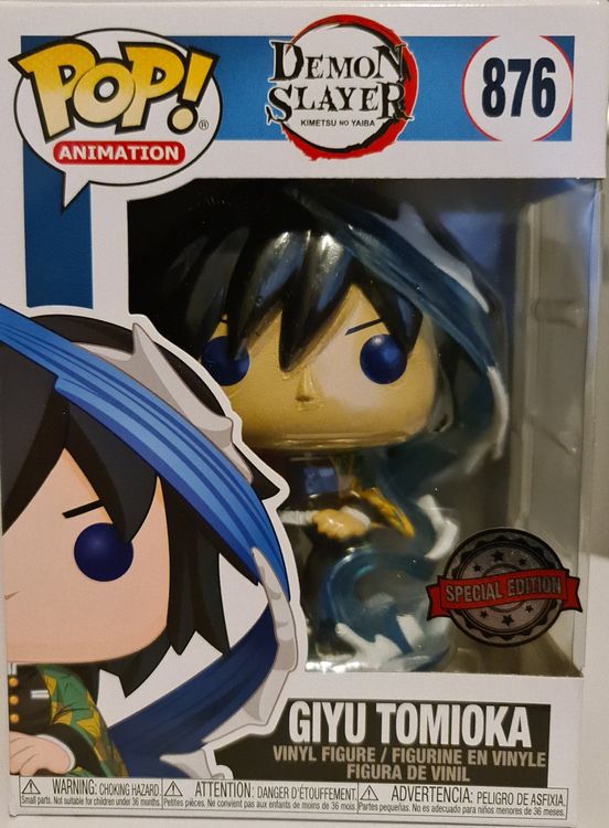 Funko Pop ! Demon Slayer Giyu Tomioka 876 spécial édition | Comprare su ...
