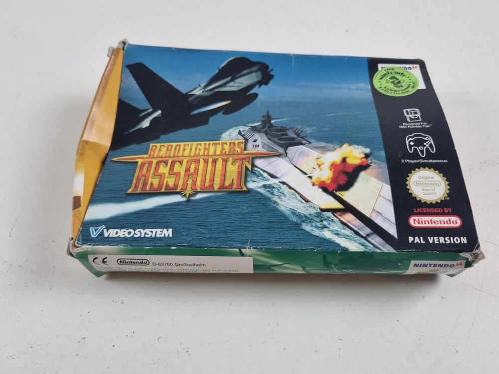 Nintendo 64 Game OVP N64 Aerofighters Assault | Kaufen auf Ricardo
