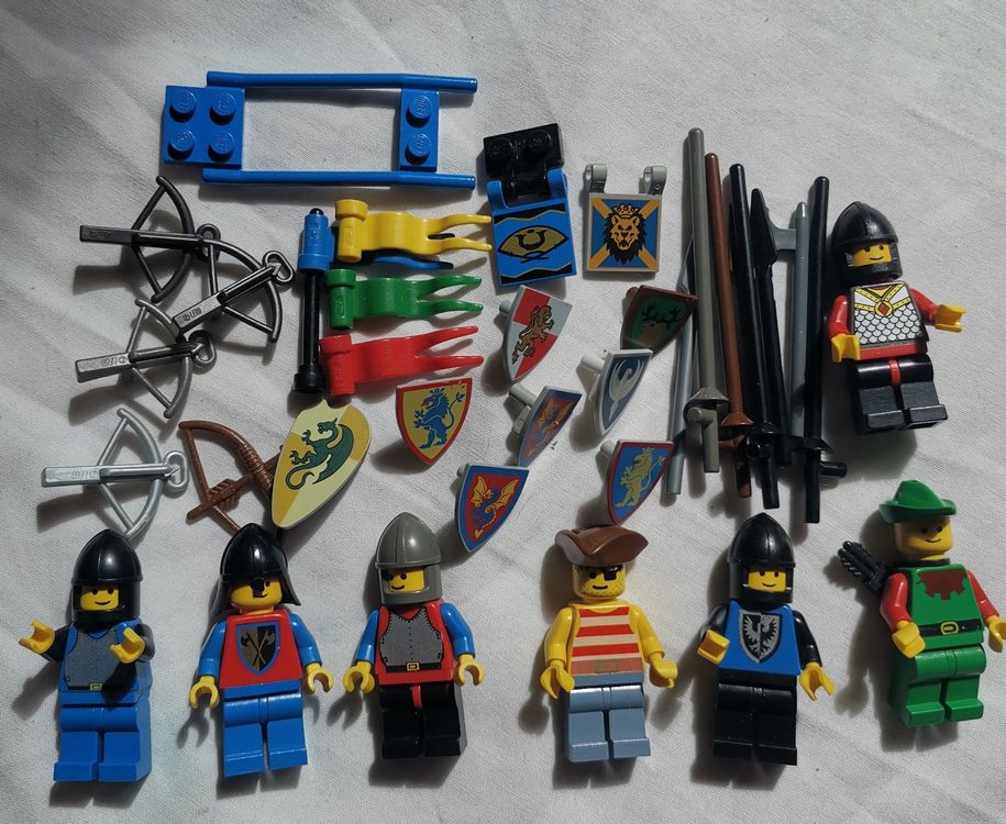 Lego Ritter Mit Flaggen Usw Kaufen Auf Ricardo