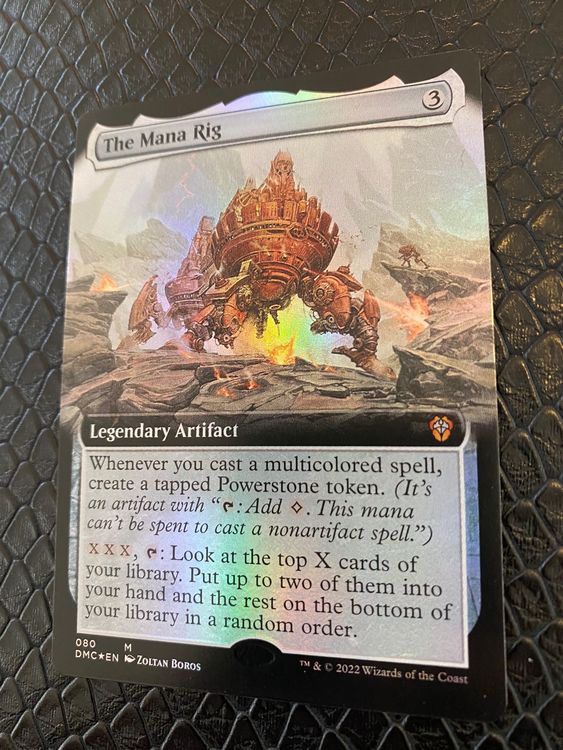 The mana Rig Full Art FOIL mtg | Kaufen auf Ricardo