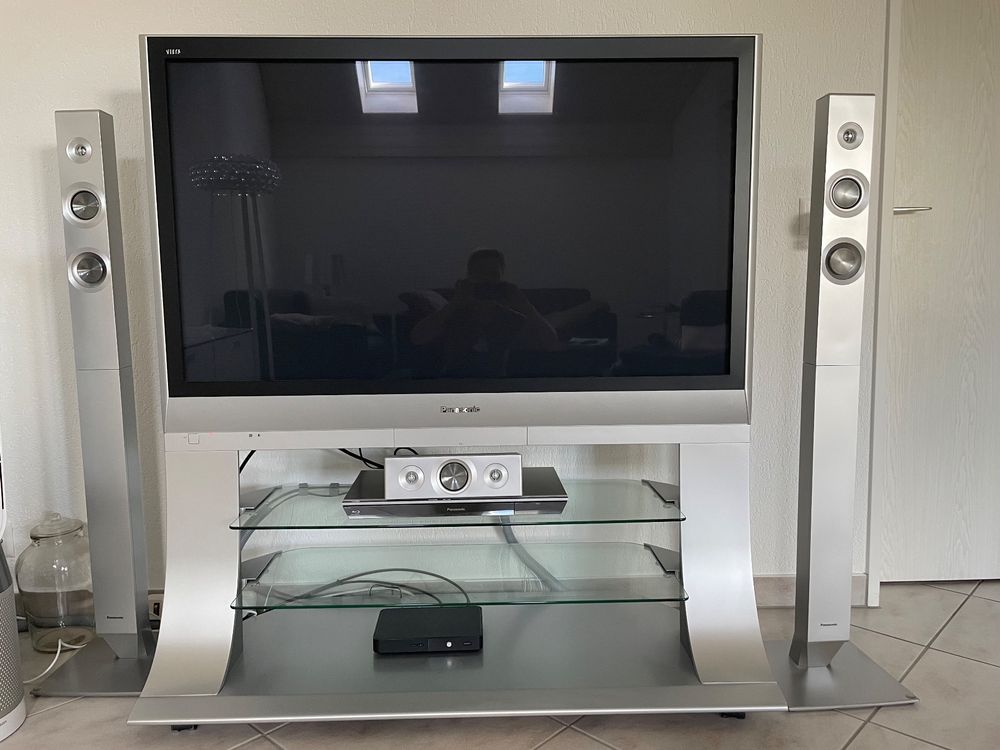 Fernseher Panasonic Plasma/Heimkino Blu-ray Receiver 1000W | Kaufen auf ...