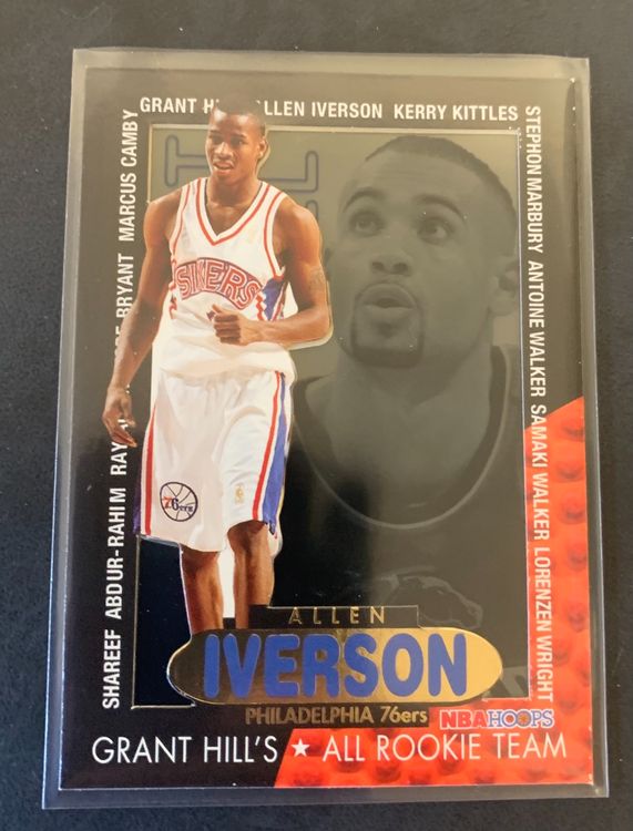 NBA Allen Iverson Grant hill s All Rookie Team Card | Kaufen auf Ricardo