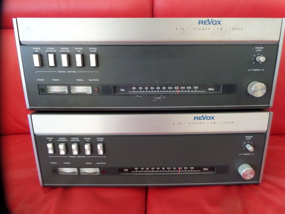 2 Stück Revox A76 Tuner | Kaufen auf Ricardo