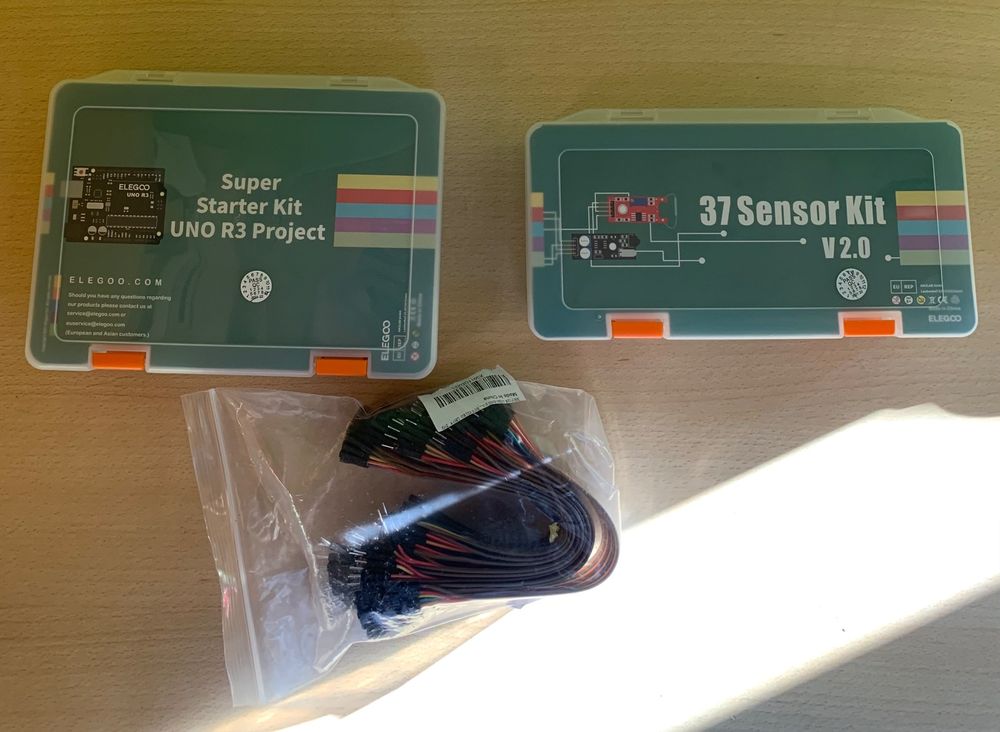 Arduino UNO R3 starter kit+37 Sensor kit+Dupont cables | Kaufen auf Ricardo