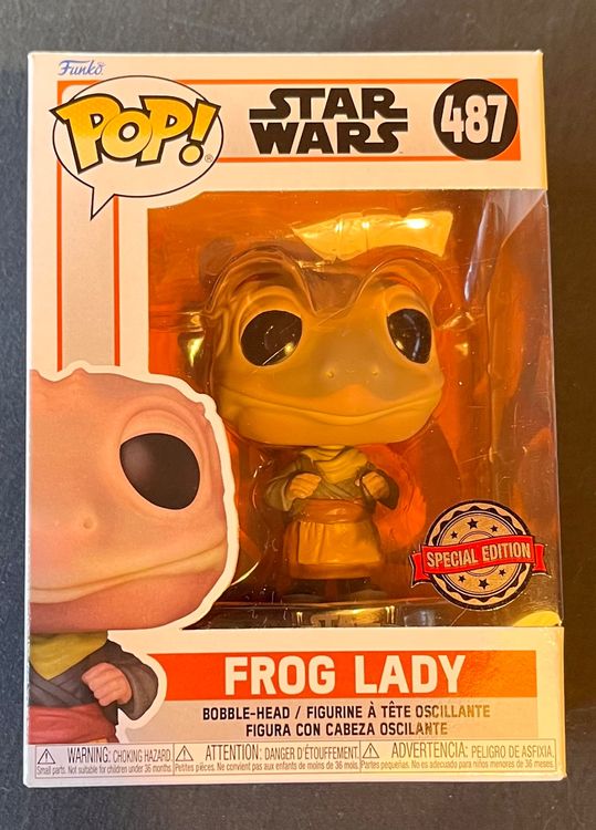 Funko Pop Star Wars Frog Lady 487 | Kaufen auf Ricardo