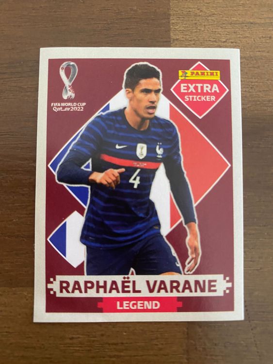 Panini Extra Sticker Varane Base WM Qatar 2022 | Kaufen auf Ricardo