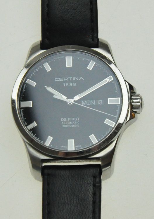 Certina DS First Automatic Herrenarmbanduhr, läuft | Acheter sur Ricardo