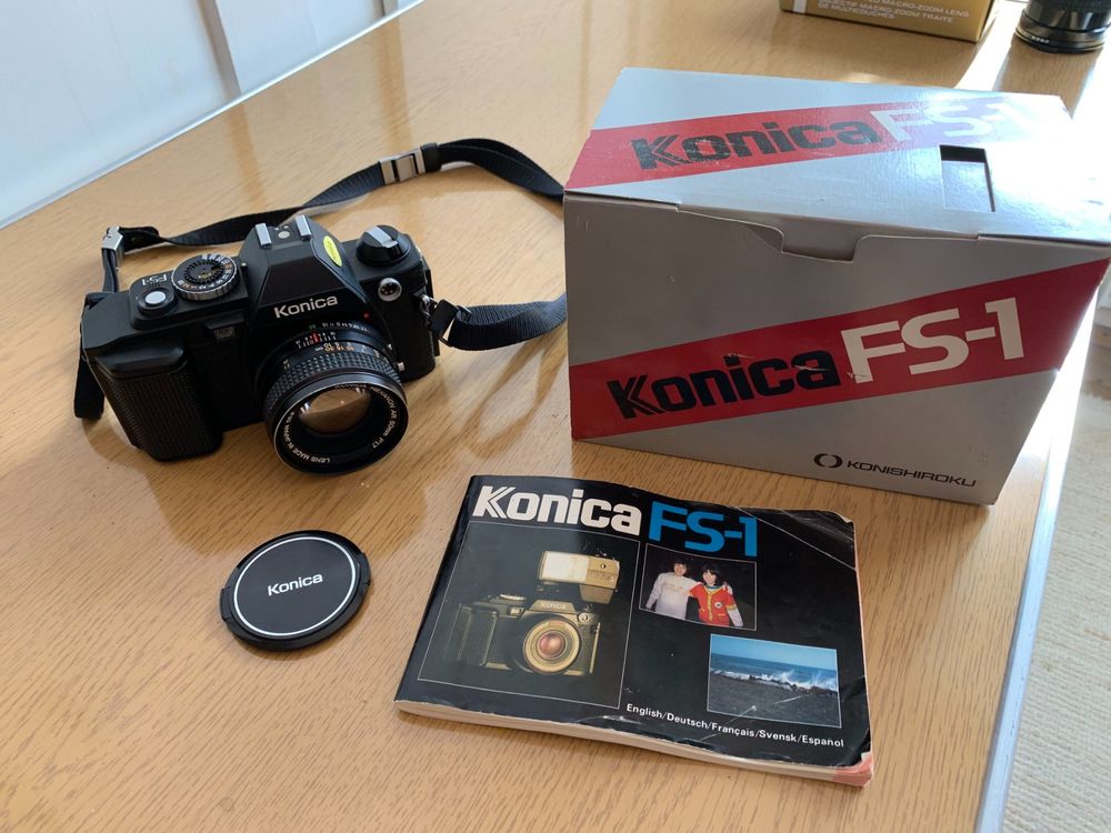 Konica FS-1 mit Objektiv, Originalverpackung und Anleitung | Kaufen auf Ricardo