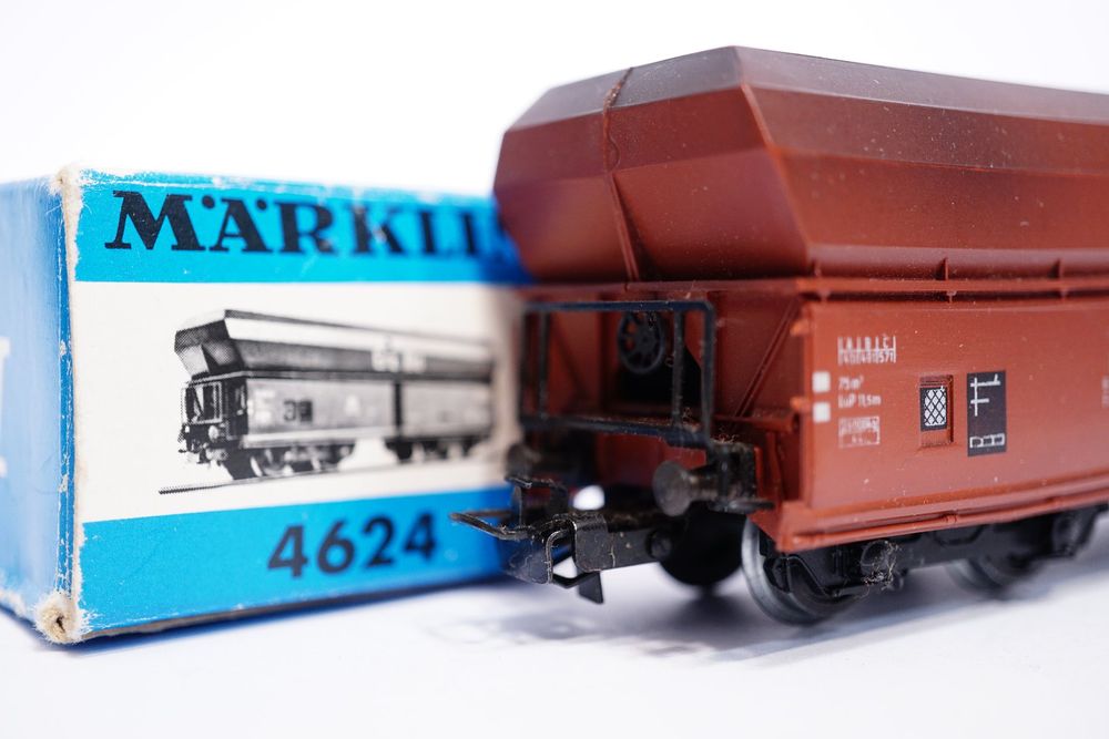 4Ω Märklin 4624 DB Selbstentladewagen braun | Kaufen auf Ricardo