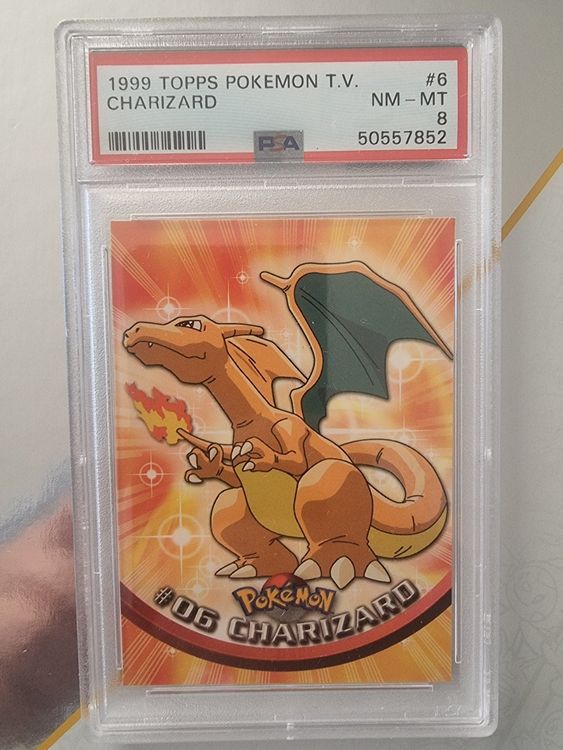 Pokemon Charizard / Glurak 1999 PSA 8 ab 1.- | Kaufen auf Ricardo