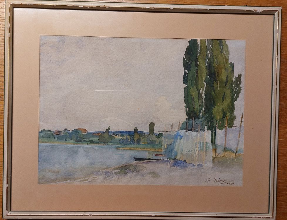 Orginal Aquarell Hans Steiner 1872 - 1955 | Kaufen auf Ricardo