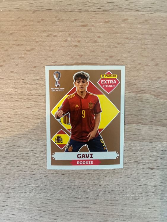 Panini EXTRA Sticker WM 2022 Qatar GAVI | Acheter sur Ricardo