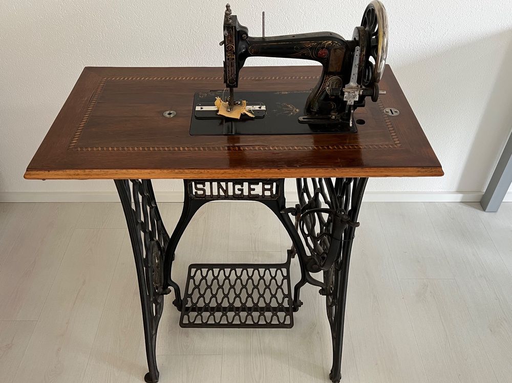 Singer Antik Nähmaschine | Kaufen auf Ricardo