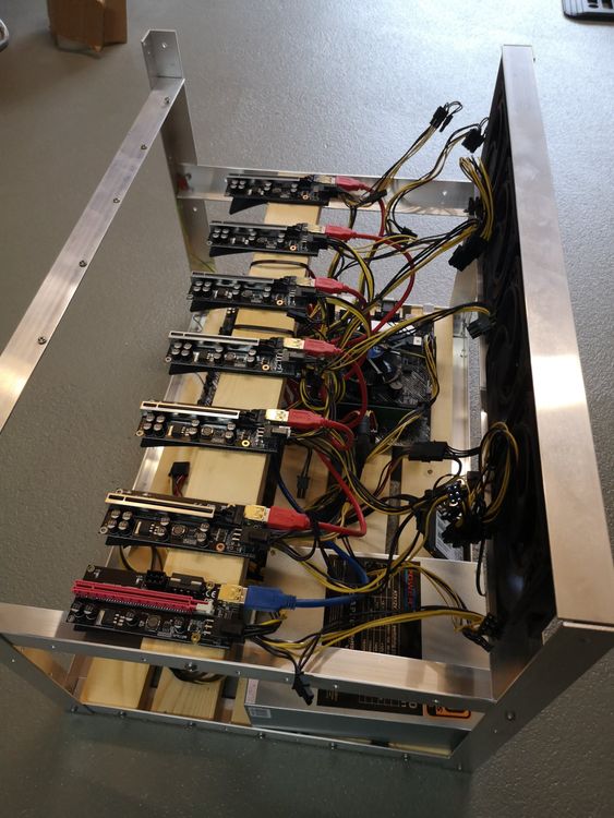 Mining Rig Mining Frame Für 7 Gpu Kaufen Auf Ricardo