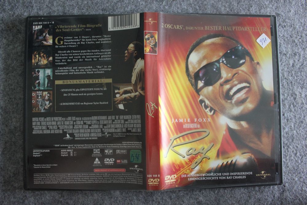 Ray Biopic über Ray Charles mit Jamie Foxx (Oscarrolle)(971) | Kaufen ...