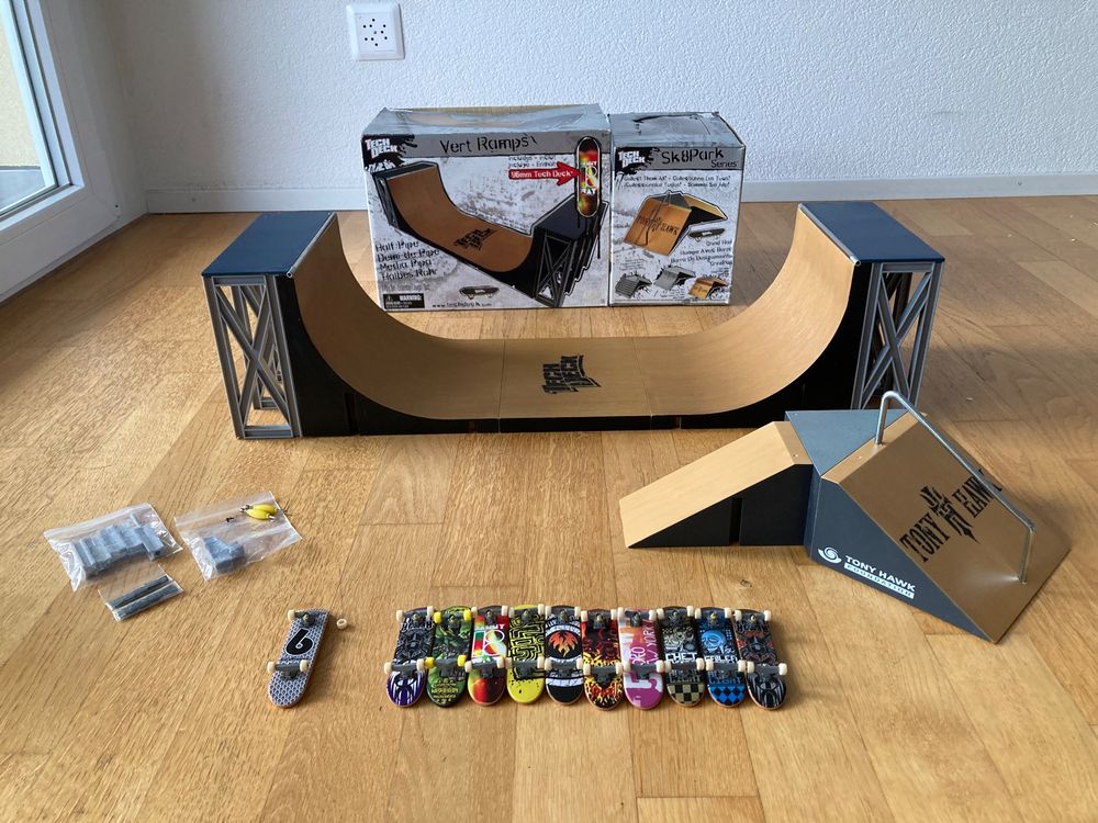 Techdeck Halfpipe & Grind Rail / Ramp | Kaufen auf Ricardo