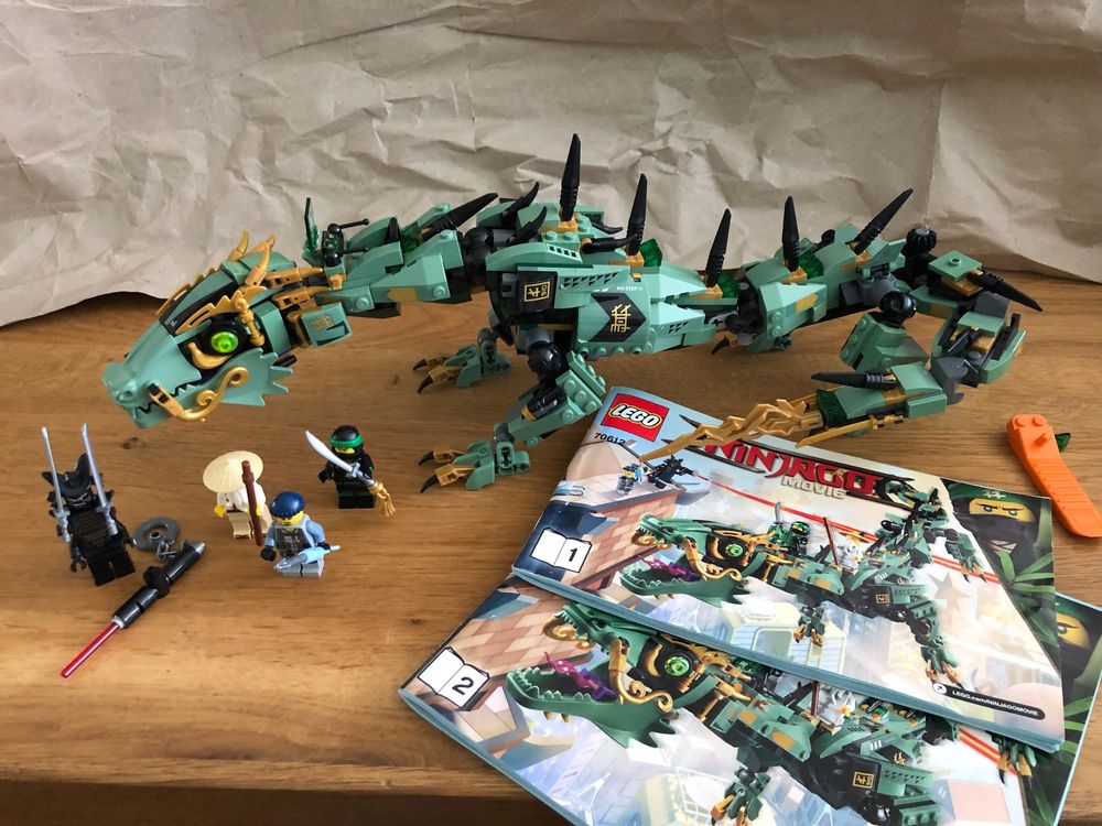 Lego Ninjago 70612 „Green Ninja Mech Dragon“ Drachen mit BA | Kaufen ...