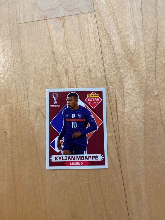 Panini extra sticker Kylian Mbappé (base) | Kaufen auf Ricardo