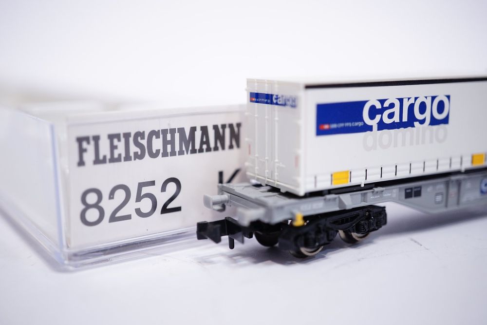 6∑ Fleischmann 8252K SBB Cargo mit Wechselpritsche | Kaufen auf Ricardo