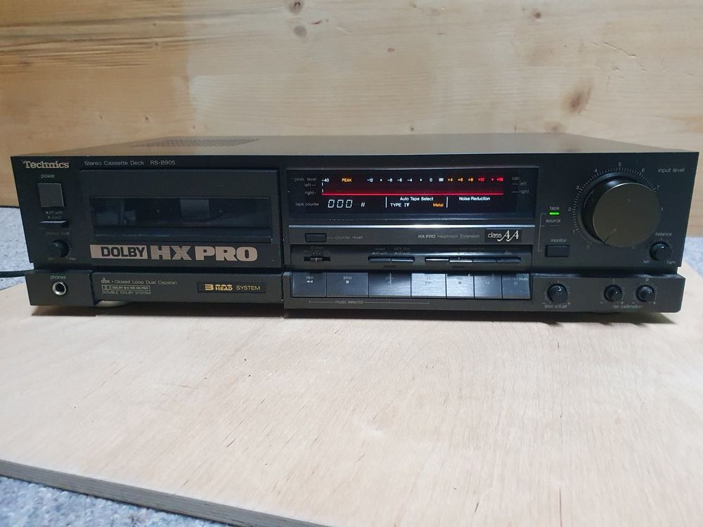 TECHNICS RS-B905 Stereo Cassette Deck | Kaufen auf Ricardo