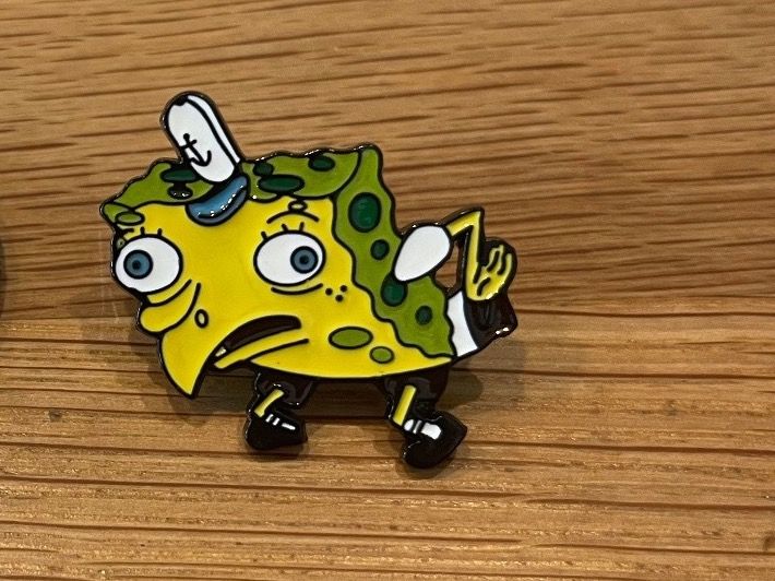 Spongebob Meme Pin | Kaufen auf Ricardo