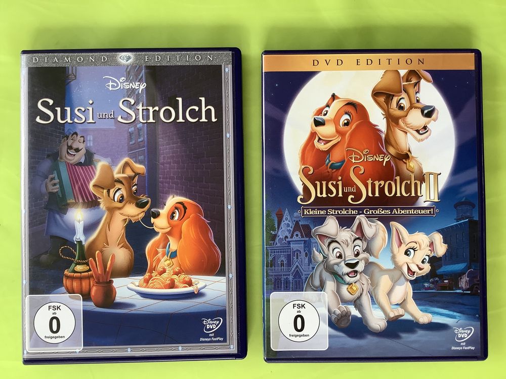 Disney - Susi und Strolch - I und II (2 DVDs) | Kaufen auf Ricardo