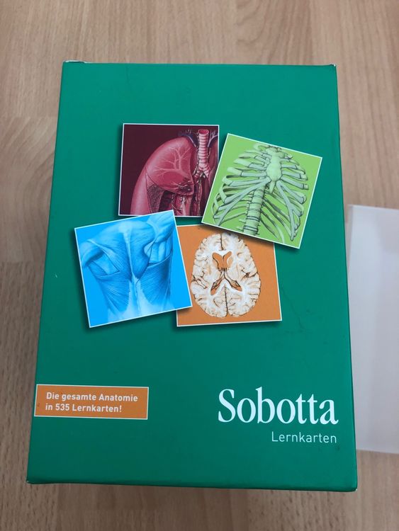 Sobotta Lernkarten Anatomie | Kaufen auf Ricardo