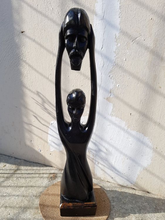 Vintage Statue von Künstler Gavril NICHITEAN Skulptur 1994 | Acheter ...