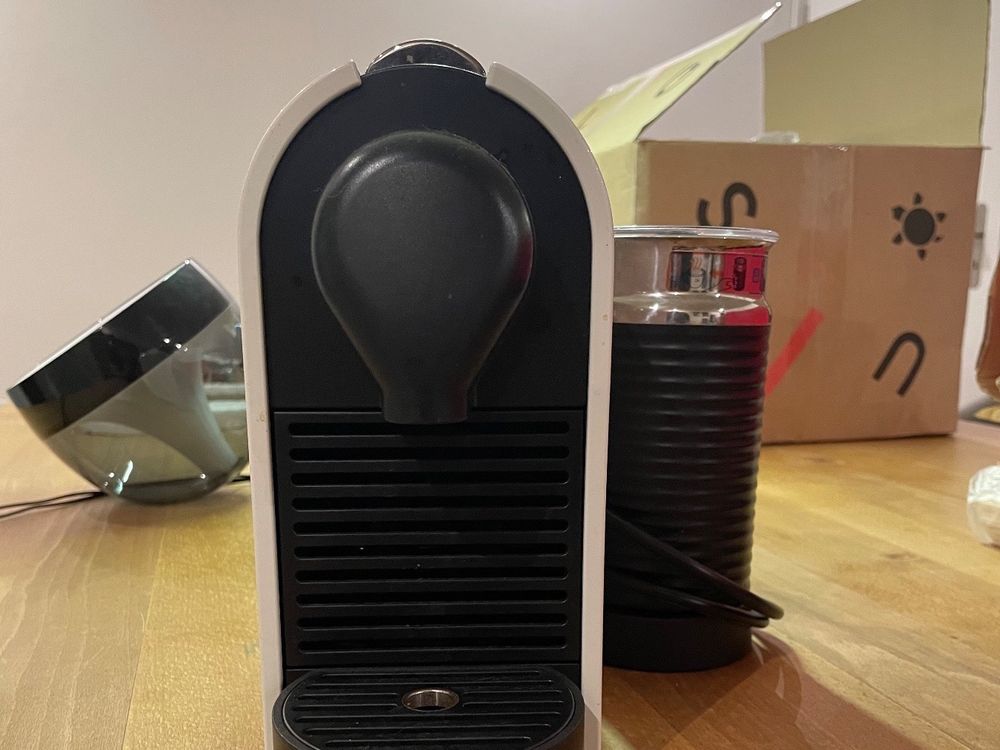 NESPRESSO Turmix TX 280 U Milk Kapselmaschine Creamy white | Kaufen auf ...