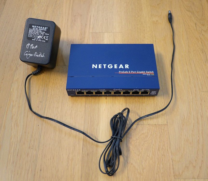 Netgear GS108 8-Port Gigabit switch | Kaufen auf Ricardo