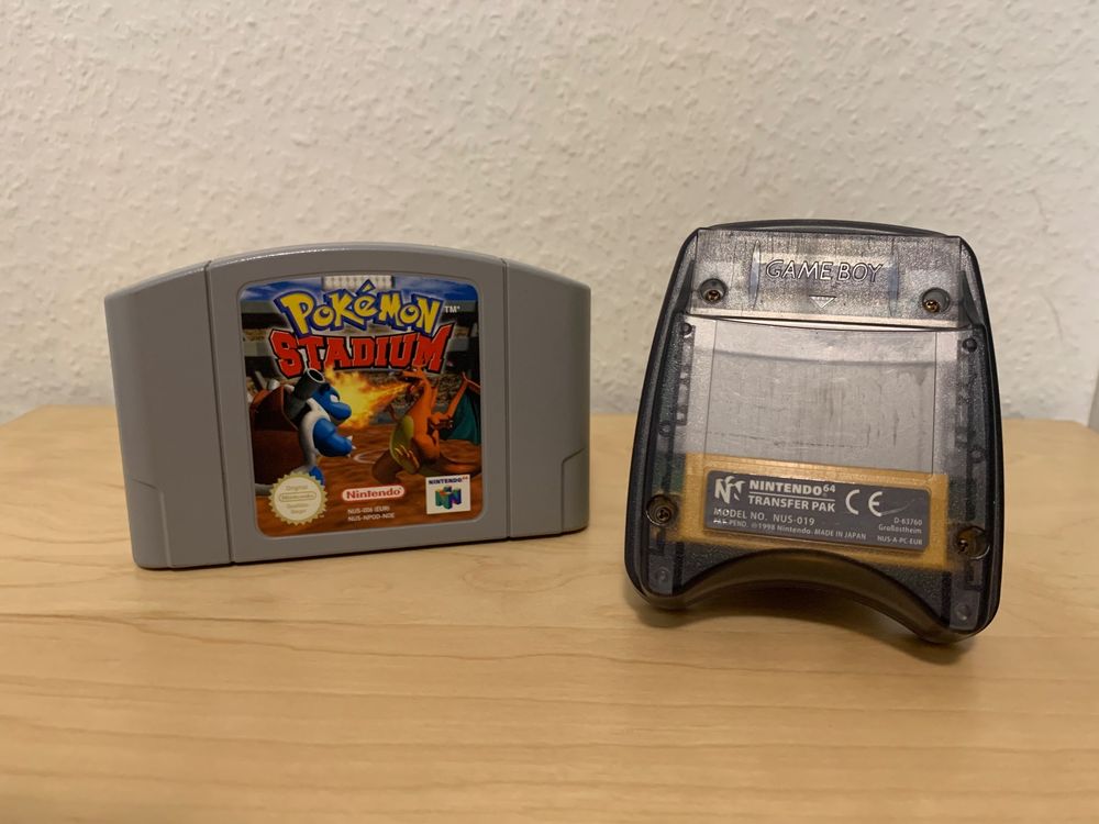 Pokémon Stadium inkl. Transfer Pak - Nintendo 64 | Kaufen auf Ricardo