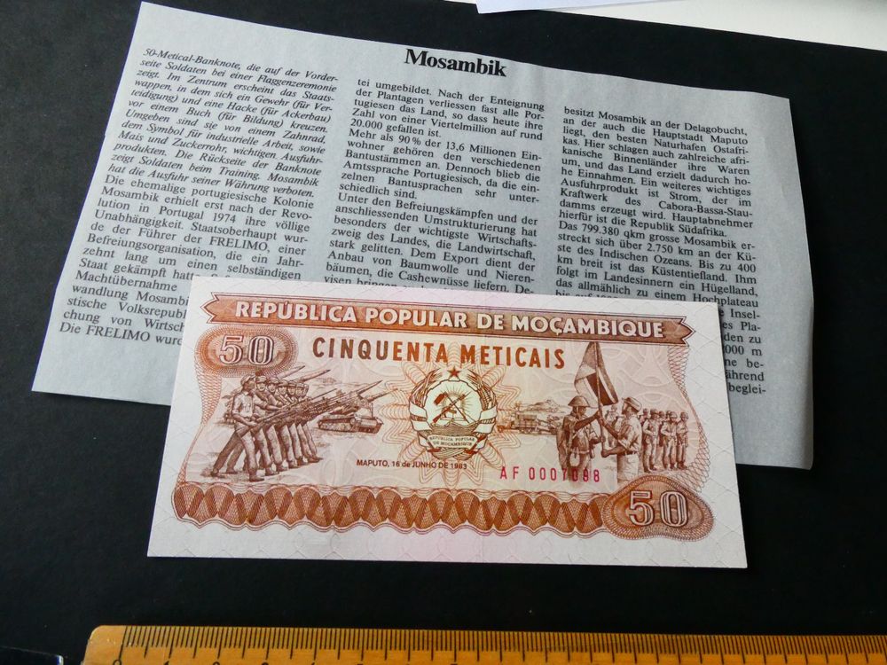 Mocambique 1983, 50 Meticais - unzirkuliert | Kaufen auf Ricardo