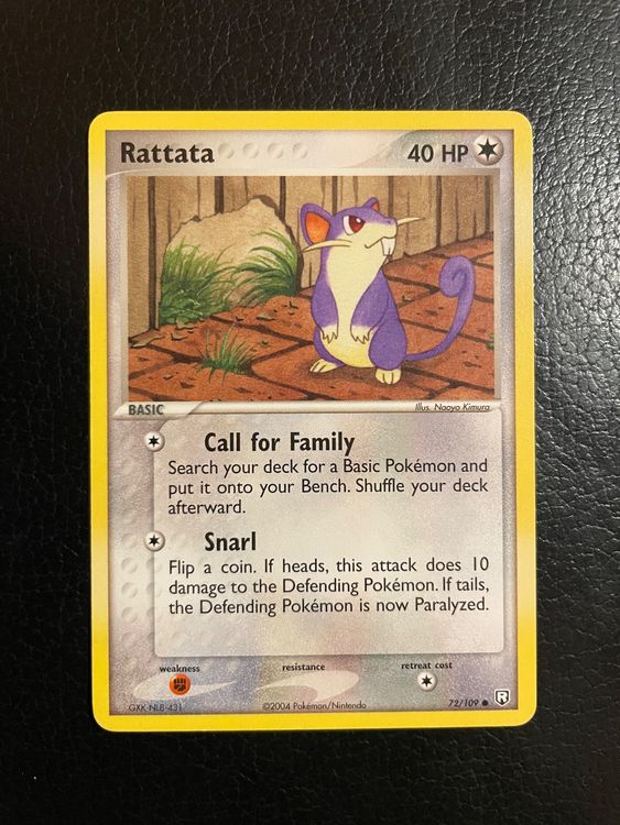 Ex Team Rocket Returns Rattata 72/109 Ab 1 | Kaufen auf Ricardo