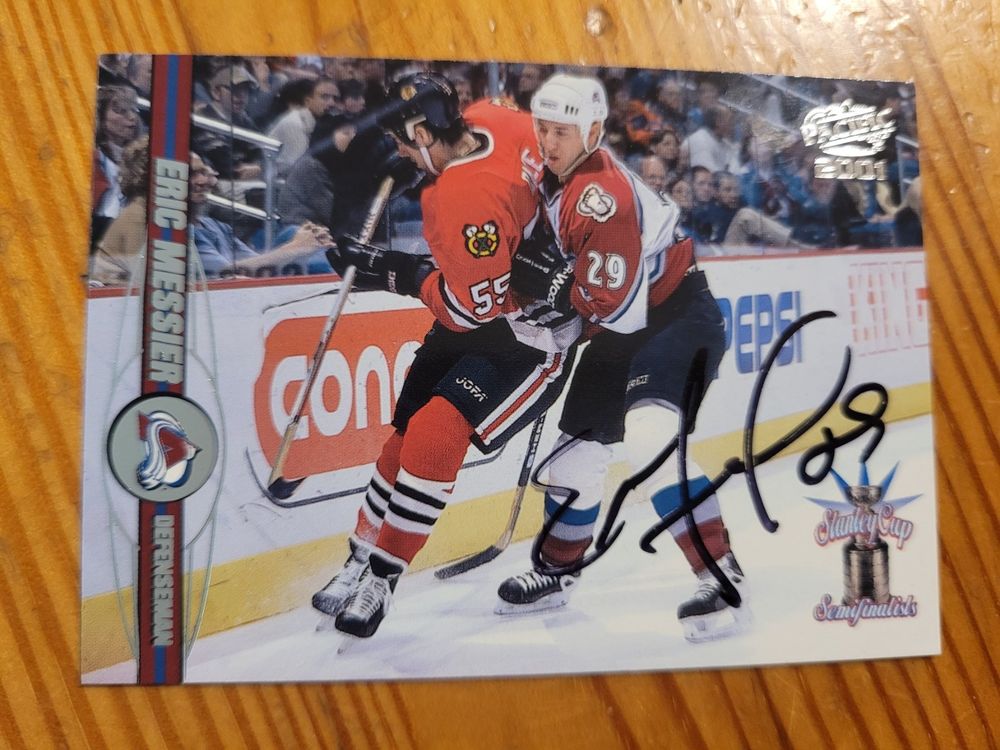 Eric Messier original signierte Karte NHL | Kaufen auf Ricardo