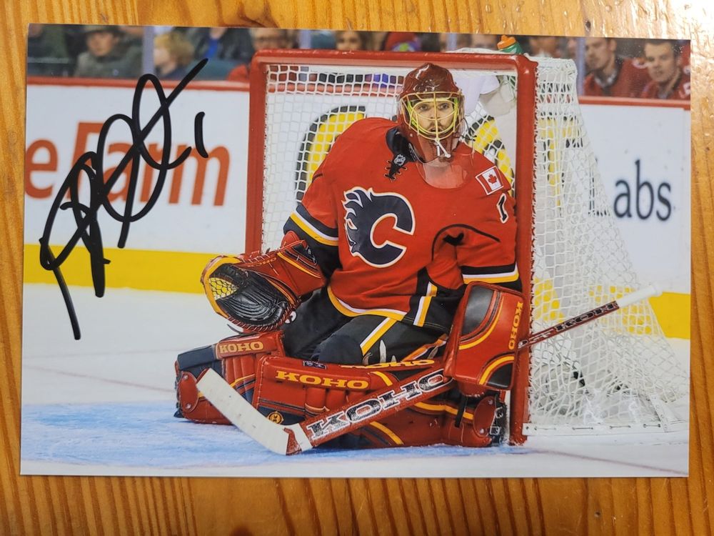 Jonas Hiller original signiertes Hochglanzfoto NHL | Kaufen auf Ricardo