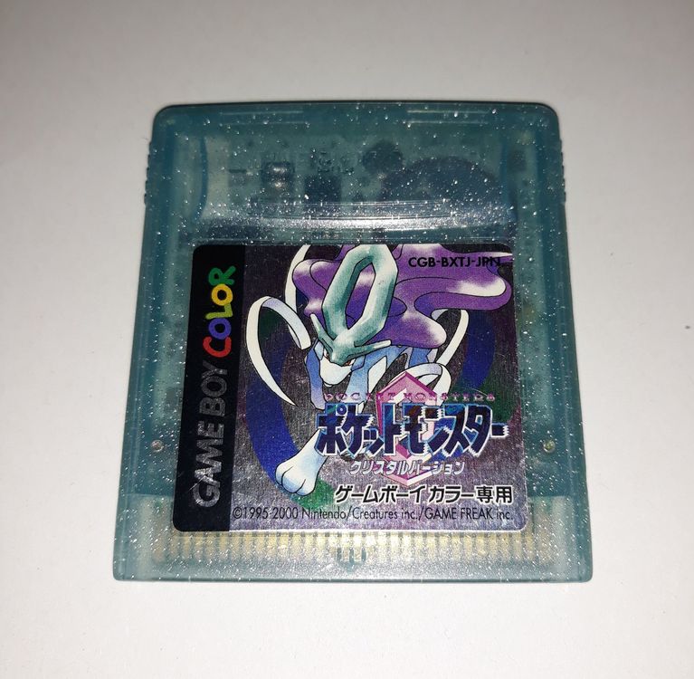 Pocket Monsters Crystal Pokemon Crystal Kristall GameBoy JPN | Kaufen ...
