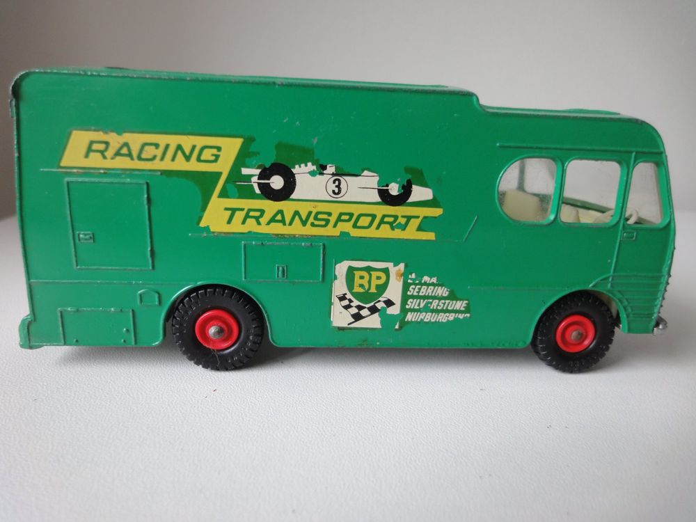 Lesney - Racing Car Transporter BP, beladen | Kaufen auf Ricardo