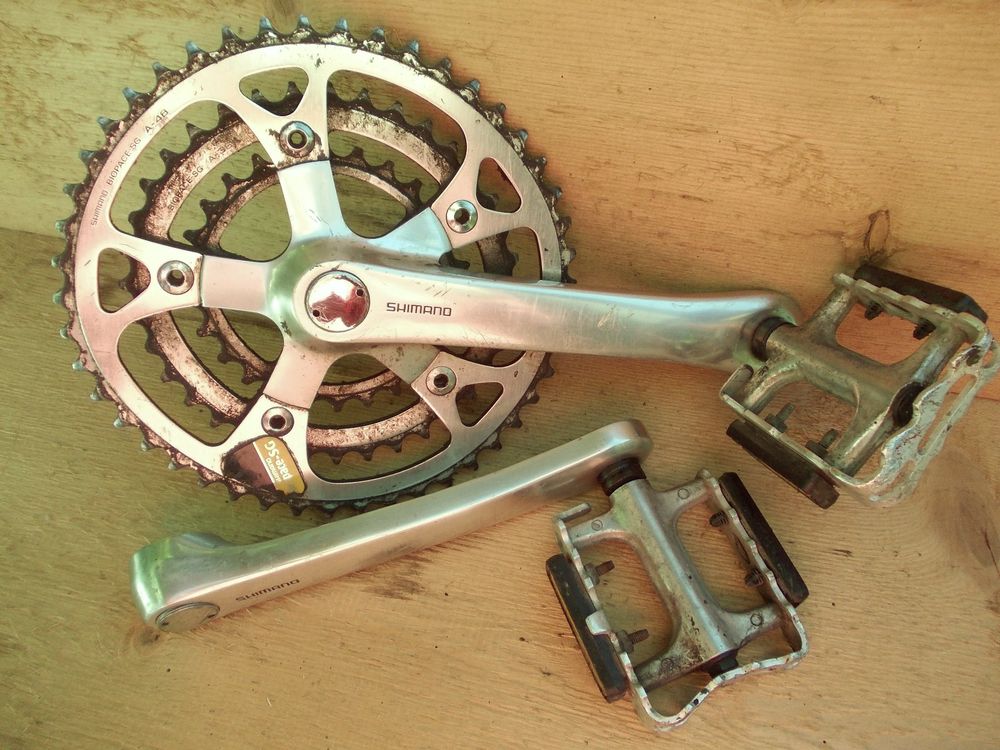 Shimano Deore XT Vintage Retro Kurbelgarnitur FC-M730 | Kaufen auf Ricardo