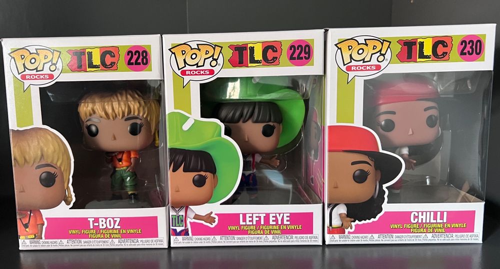TLC POP! Rocks Vinyl Figur Chill, Left-Eye & T-Boz 3-Set | Kaufen auf ...