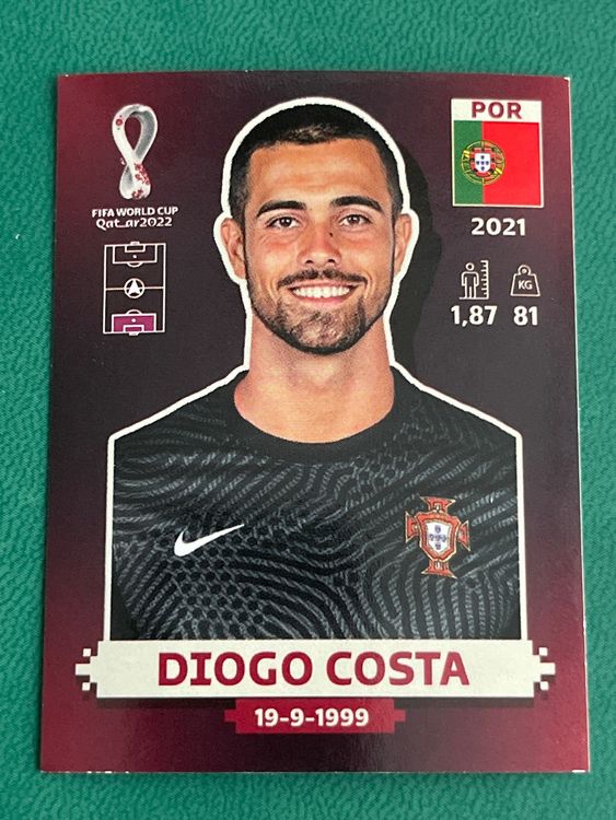 Panini WM2022 POR 3 Diogo Costa | Kaufen auf Ricardo