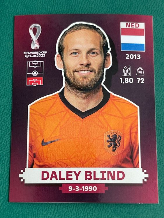 Panini WM2022 NED 5 Daley Blind | Kaufen auf Ricardo
