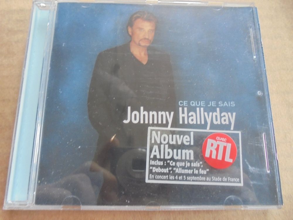 Johnny Hallyday " Ce que je sais " CD France 1998 ( EX ) | Kaufen auf ...