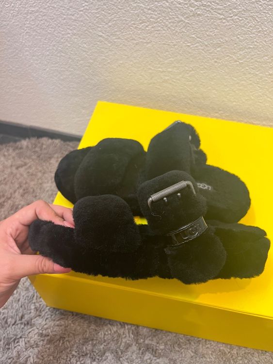 Ugg Hausschuhe Finken Schwarz | Kaufen auf Ricardo