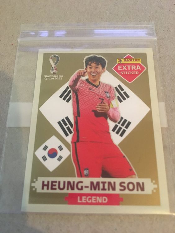 Panini WM 2022 - Extra-Sticker (MIN SON) | Kaufen auf Ricardo