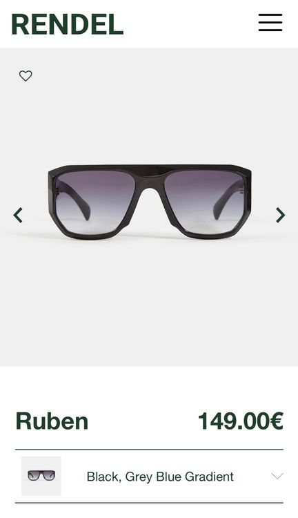 RENDEL Ruben Sonnenbrille Männer | Kaufen auf Ricardo