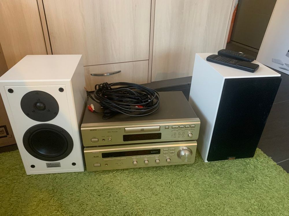 TOP Denon HiFi Anlage CD und Receiver inkl. Dynaudio Boxen | Kaufen auf ...