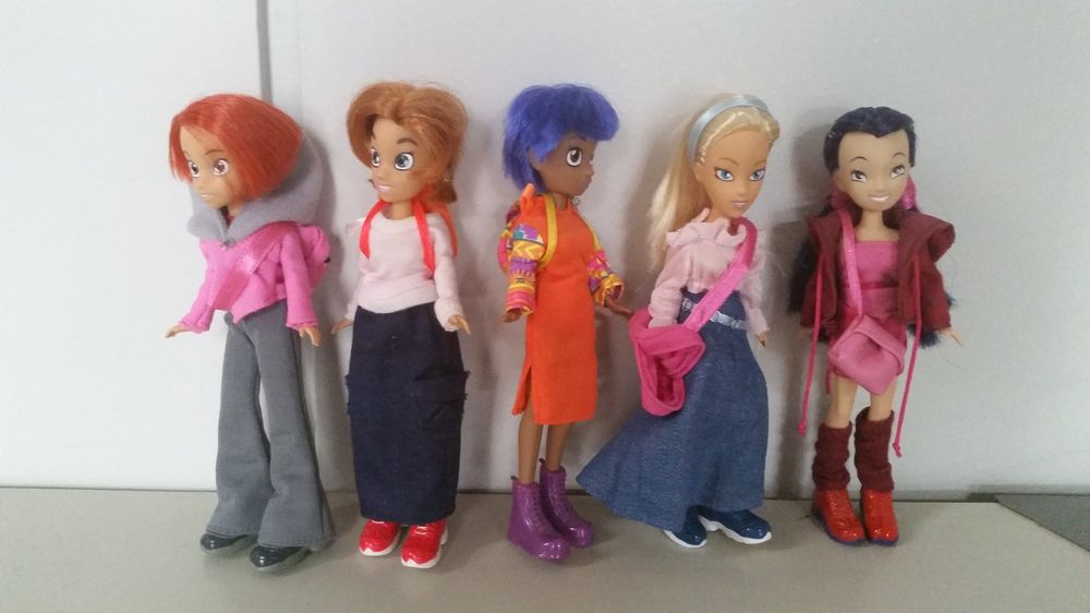5 W.I.T.C.H. Puppen Will, Irma, Taranee, Cornelia, Hay Lin | Kaufen auf ...