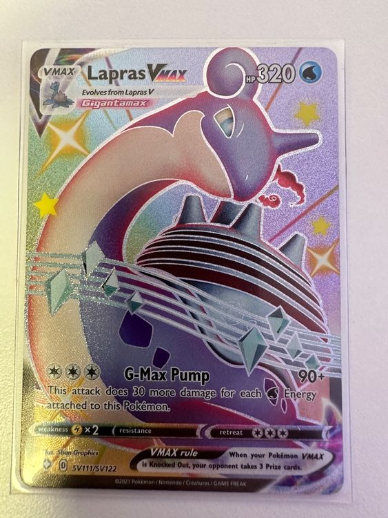 Lapras VMAX Shiny EN | Kaufen auf Ricardo