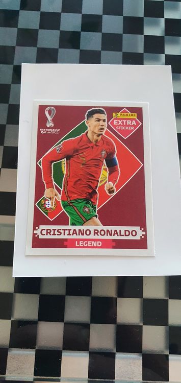 WM Qatar 2022 Cristiano Ronaldo Extra Sticker | Kaufen auf Ricardo